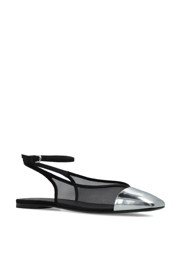 Emporio Armani Backless Ballet Flats