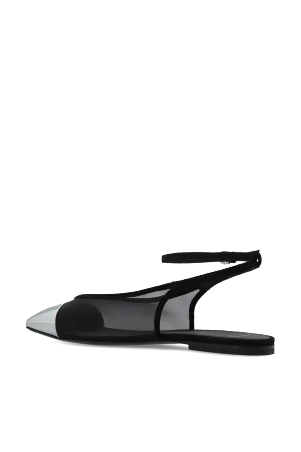 Emporio Armani Backless Ballet Flats
