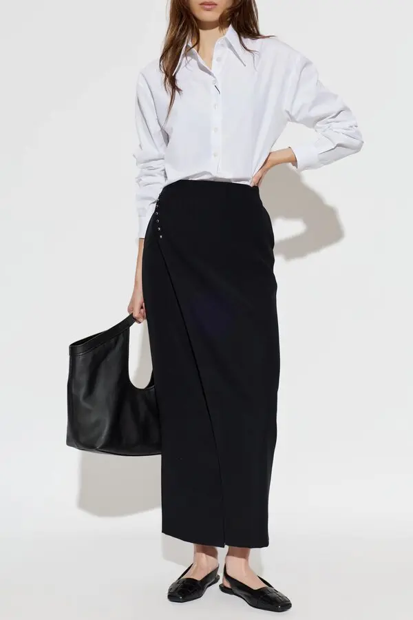 Emporio Armani Backless Ballet Flats