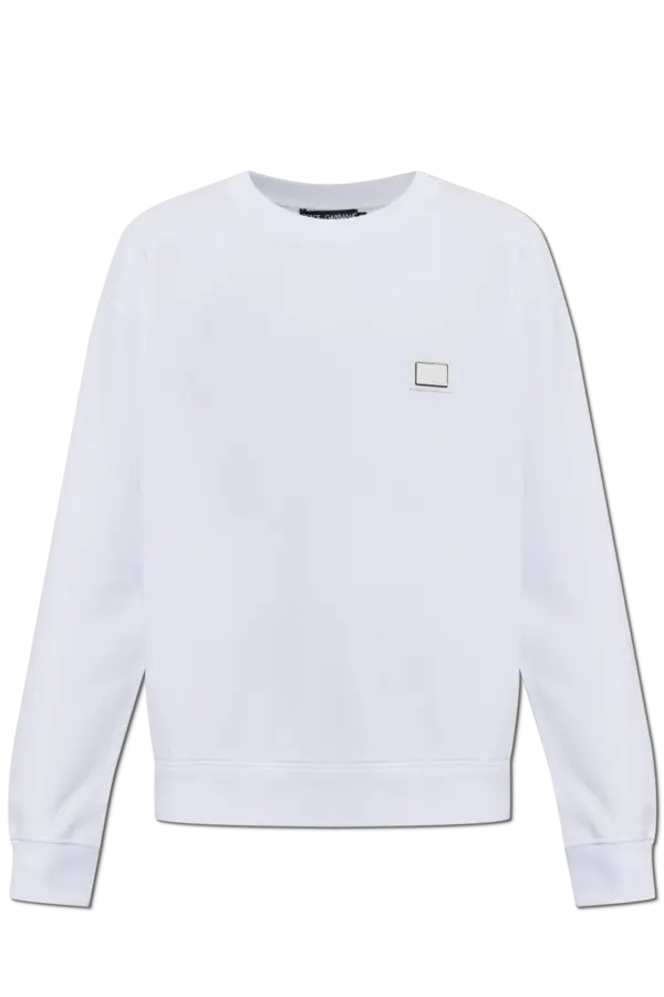 Dolce & Gabbana Sweatshirt With Logo Patch