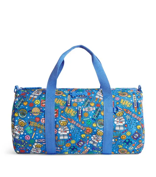Harrods Pop Rocket Duffle Bag - Blue