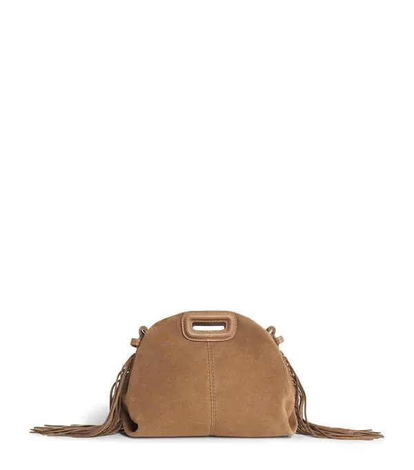 Maje Leather Miss M Shoulder Bag