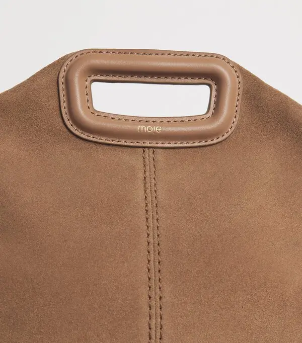 Maje Leather Miss M Shoulder Bag