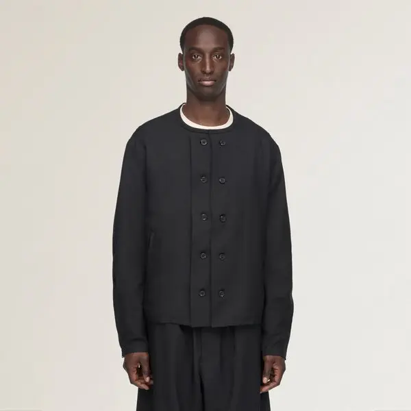 Adidas Y-3 Sport Uniform Adaptive Collarless Blouson - Black