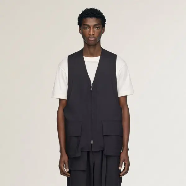 Adidas Y-3 Sport Uniform Pocket Vest - Black