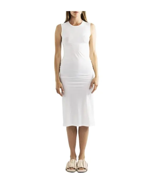 JIL SANDER Sleeveless Round-neck Dress