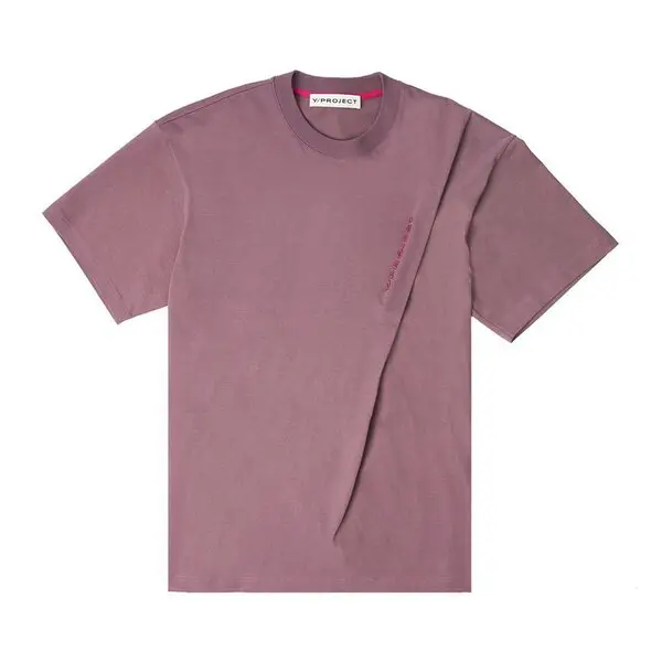 Y/project Logo-embroidered Organic Cotton T-shirt - Brown