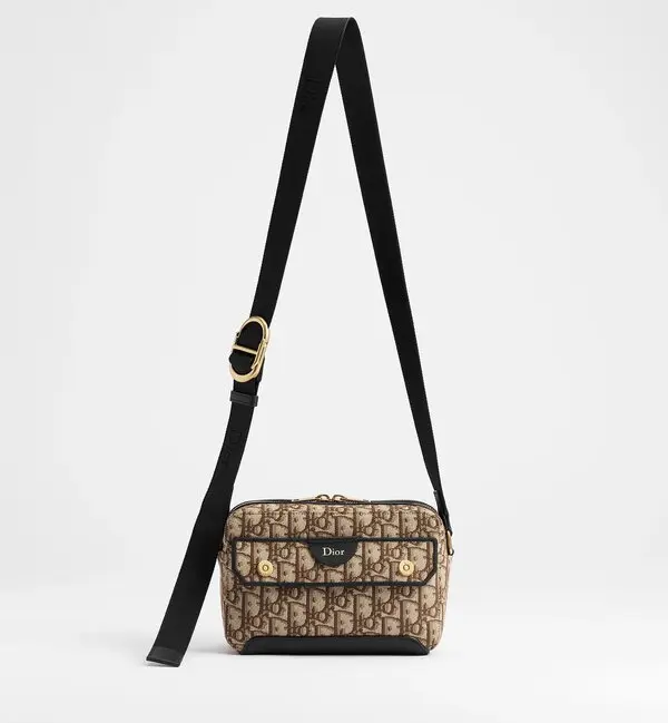 Dior Mini Pocket Jett Zipped Messenger Bag