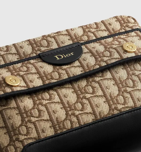 Dior Mini Pocket Jett Zipped Messenger Bag