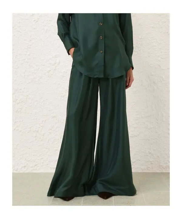 Zimmermann Pavilion Double Tuck Pants