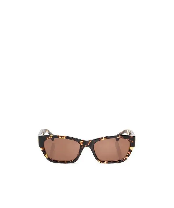 Bottega Veneta Tortoiseshell Square-frame Sunglasses