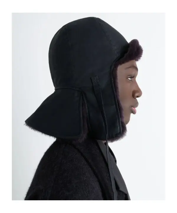 LEMAIRE Reversible Shearling Hat
