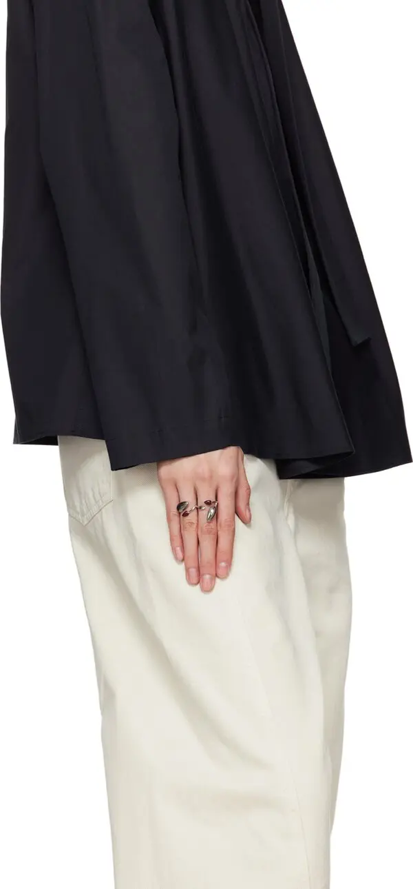 LEMAIRE Double Bead Embellished Ring