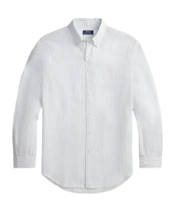 Polo Ralph Lauren Logo Embroidered Striped Shirt