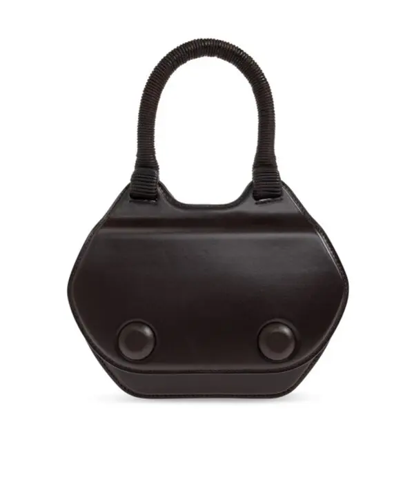 LEMAIRE Frog Mini Tote Bag - Brown