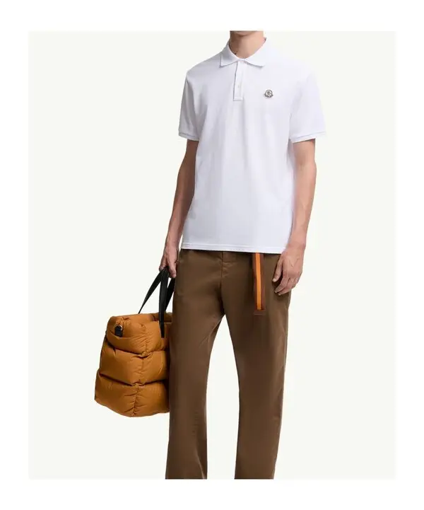 Moncler Logo Patch Short-sleeved Polo Shirt