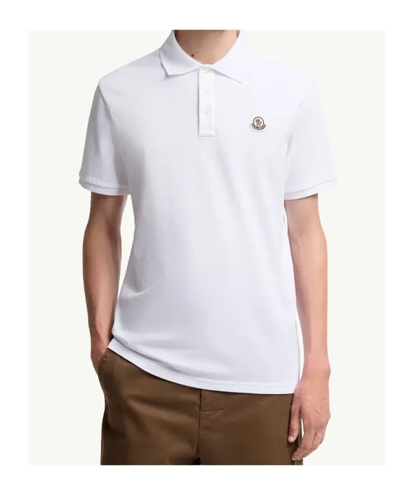 Moncler Logo Patch Short-sleeved Polo Shirt