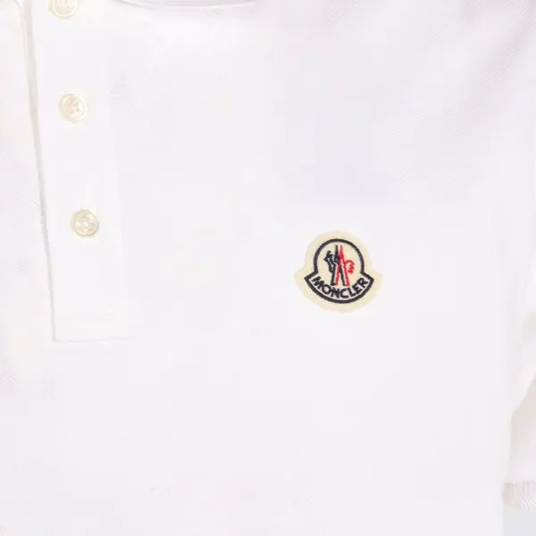 Moncler Logo Patch Short-sleeved Polo Shirt