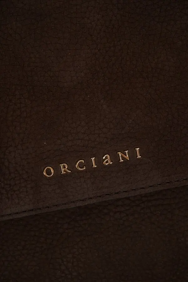 Orciani Logo Lettering Chain Linked Tote Bag