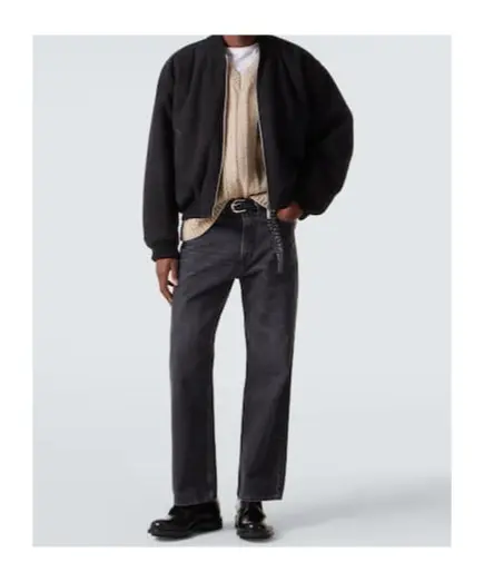 Studio Nicholson X Aaron Levine Berkeley Suede Bomber Jacket
