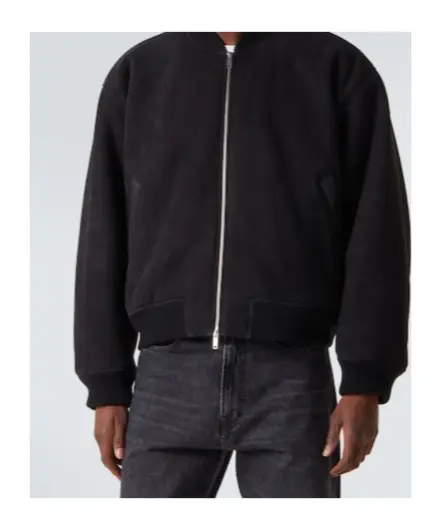 Studio Nicholson X Aaron Levine Berkeley Suede Bomber Jacket