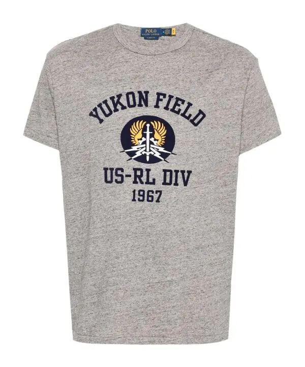Polo Ralph Lauren Flocked-logo Cotton T-shirt