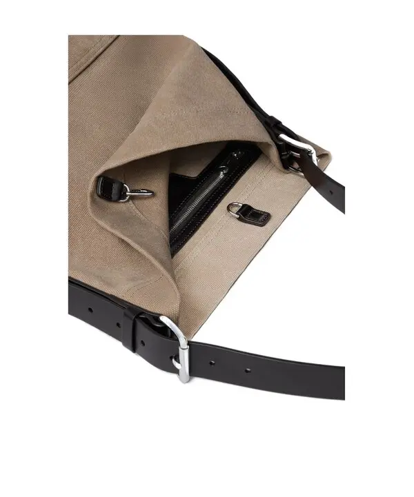 LEMAIRE Small Belted Top Handle Bag - Sisal