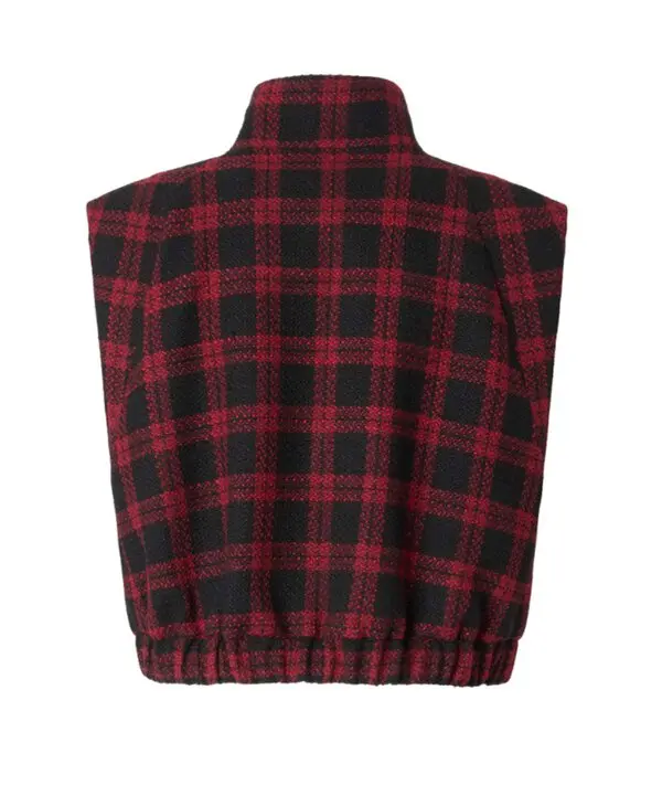 Pinko Plaid Vest
