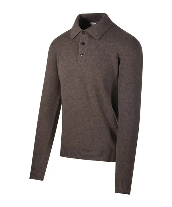 ROBERTO COLLINA Long-sleeve Polo Shirt