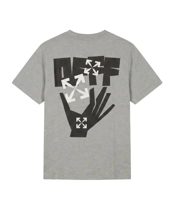 Off-White Logo Detailed Crewneck T-shirt