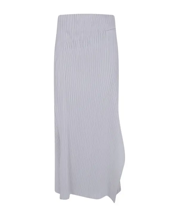 Issey Miyake Pleated On Pleats Long Skirt