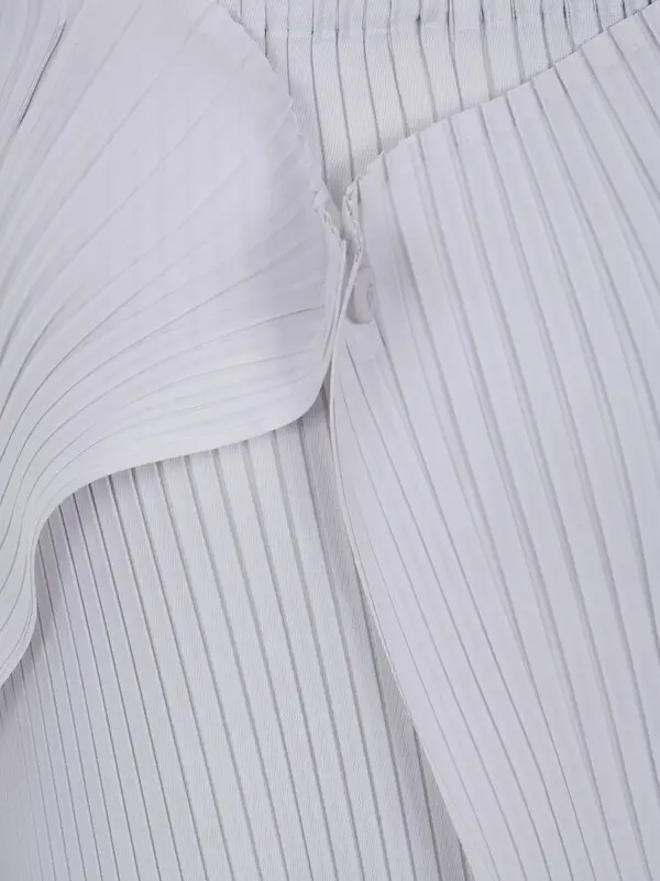 Issey Miyake Pleated On Pleats Long Skirt