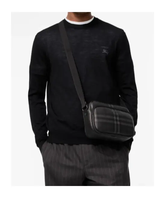 Burberry City Check Pocket Crossbody Bag