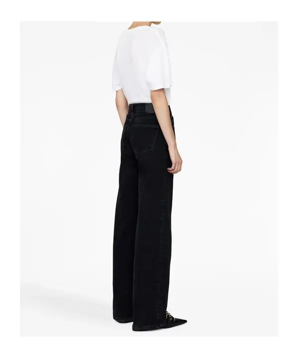 ANINE BING High-rise Straight Jeans