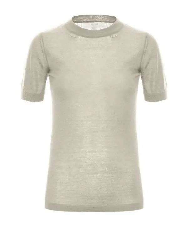 Malo Luxury Cashmere Crew Neck Top