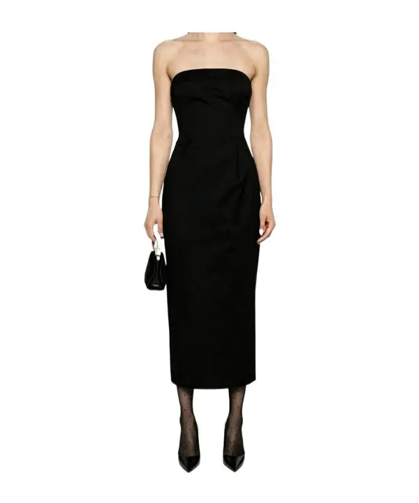 Magda Butrym Off Shoulder Dress