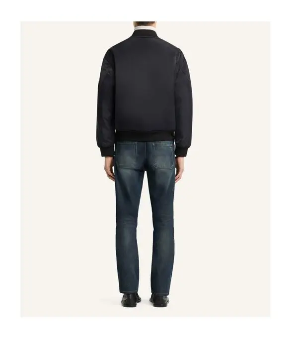 COURREGES Long-sleeved Zip-up Bomber Jacket