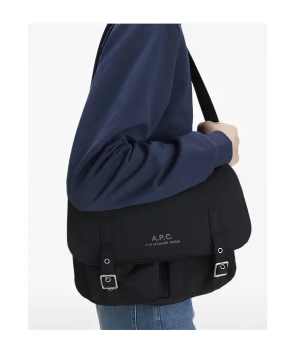 A.p.c. Flap Shoulder Bag