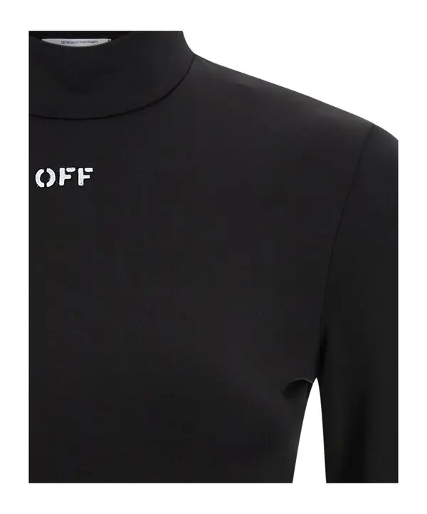 Off-White Off Stamp Crop Top