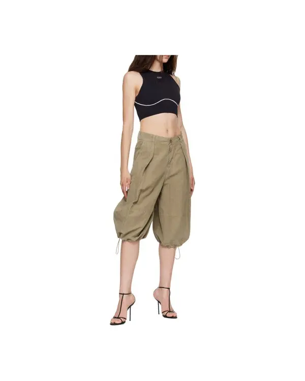 Off-White Crewneck Sports Vest With Contrasting Logo
