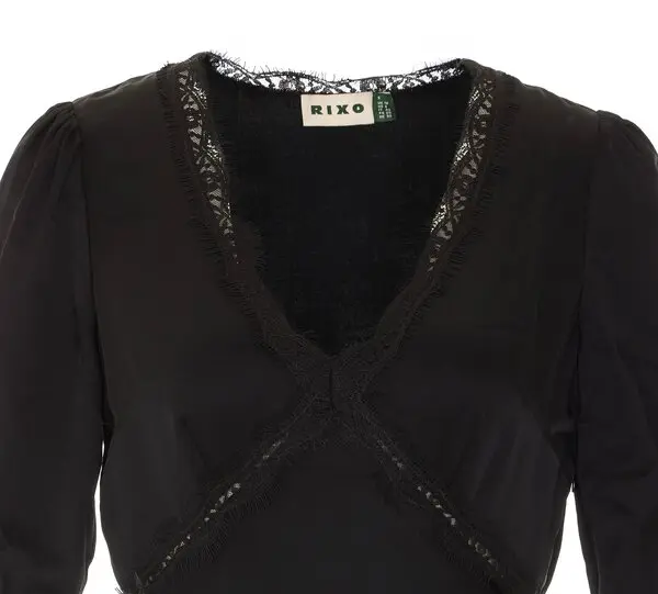 Rixo Short Sleeve Dress