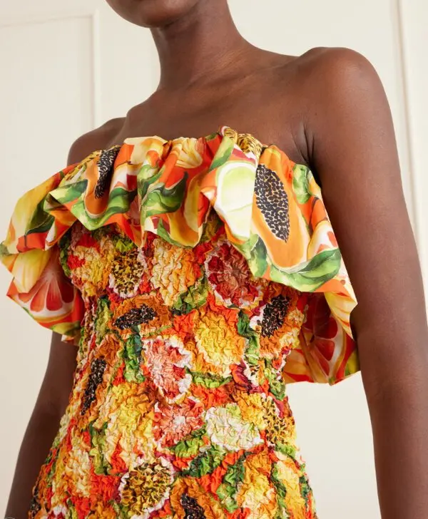 Farm Rio Ruffled Dress