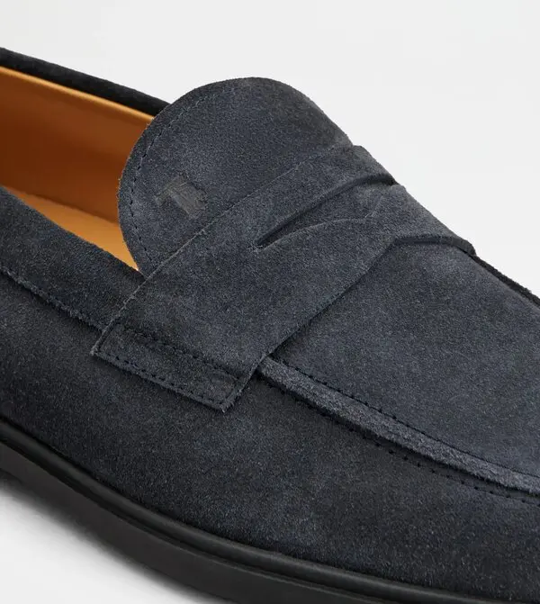 TOD'S Suede Slip-on Loafers