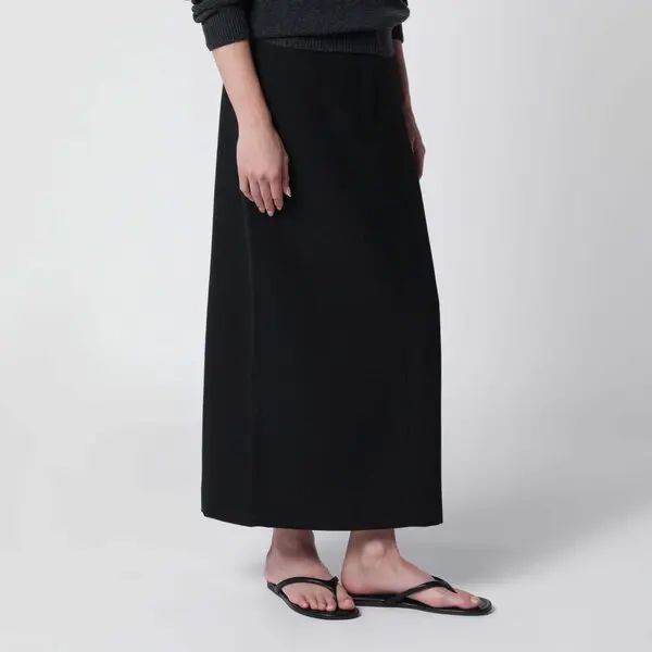 TOTEME Belt Loop Midi Skirt