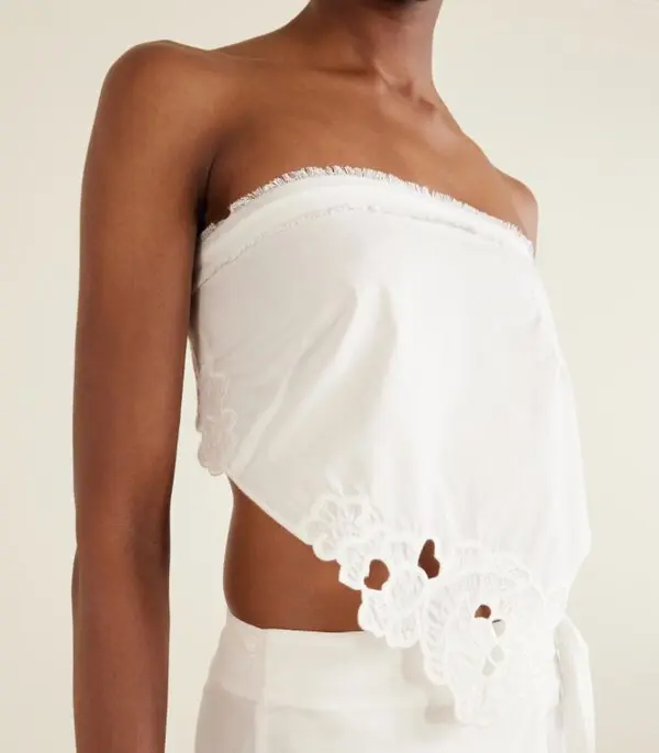 SIR. Embroidered Halter Neck Strap