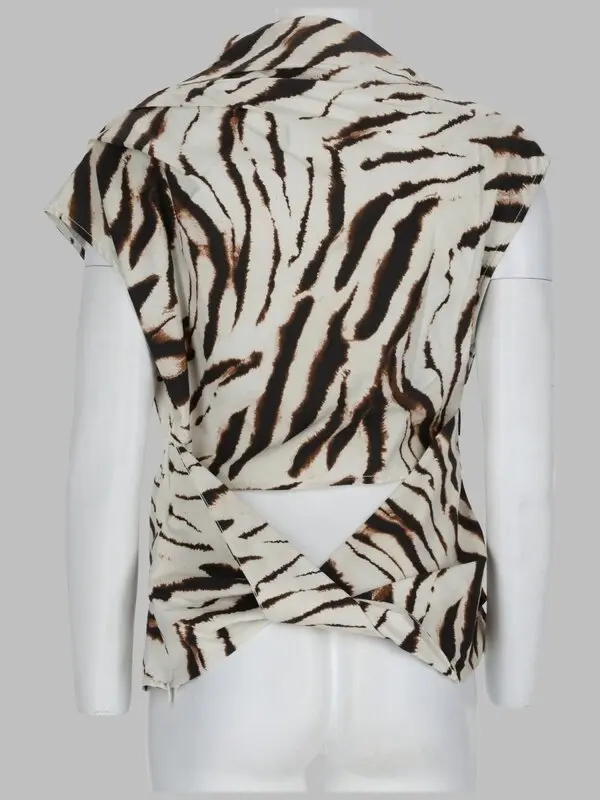 GANNI Patterned Top