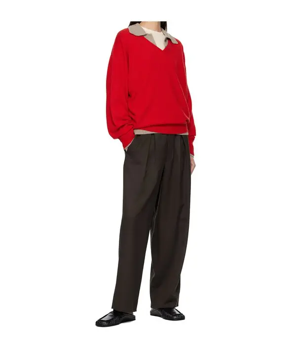 SSSTEIN Wool Gabardine Trousers