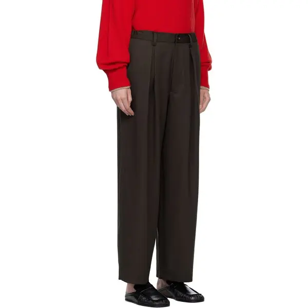 SSSTEIN Wool Gabardine Trousers