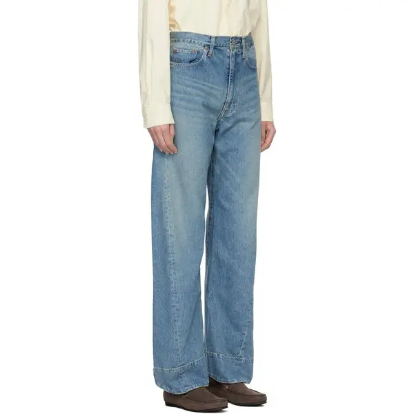 SSSTEIN Twist Cut Jeans