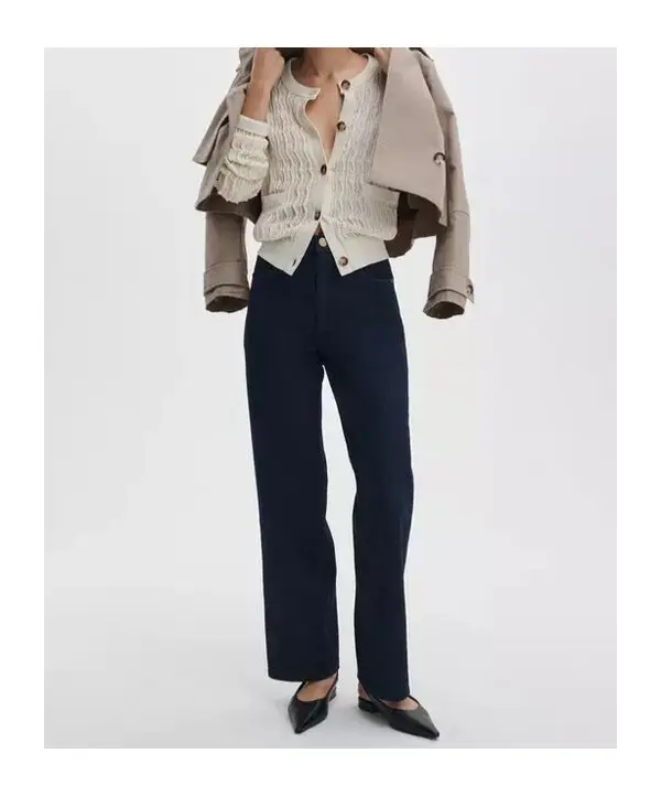 RAG  BONE Shea Ankle Relaxed Straight Jean